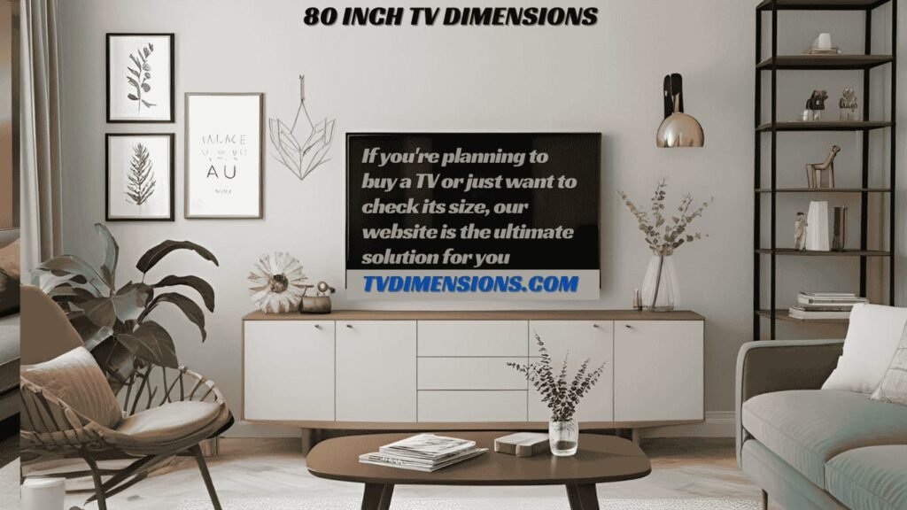 80 Inch TV Dimensions: Essential Buying Guide for You